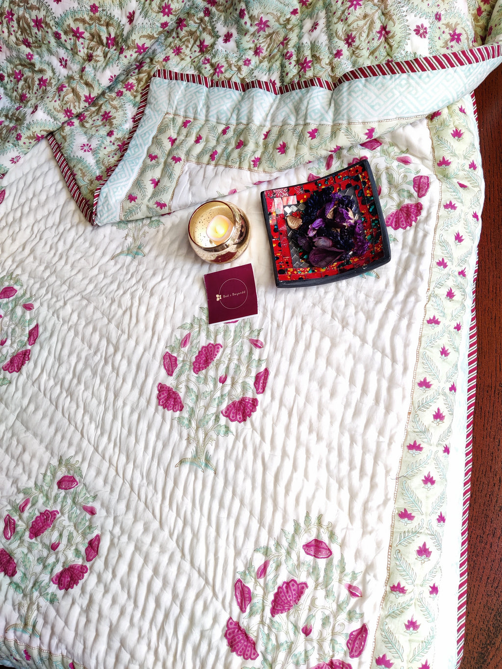 REVERSIBLE DOUBLE BED MULMUL QUILT